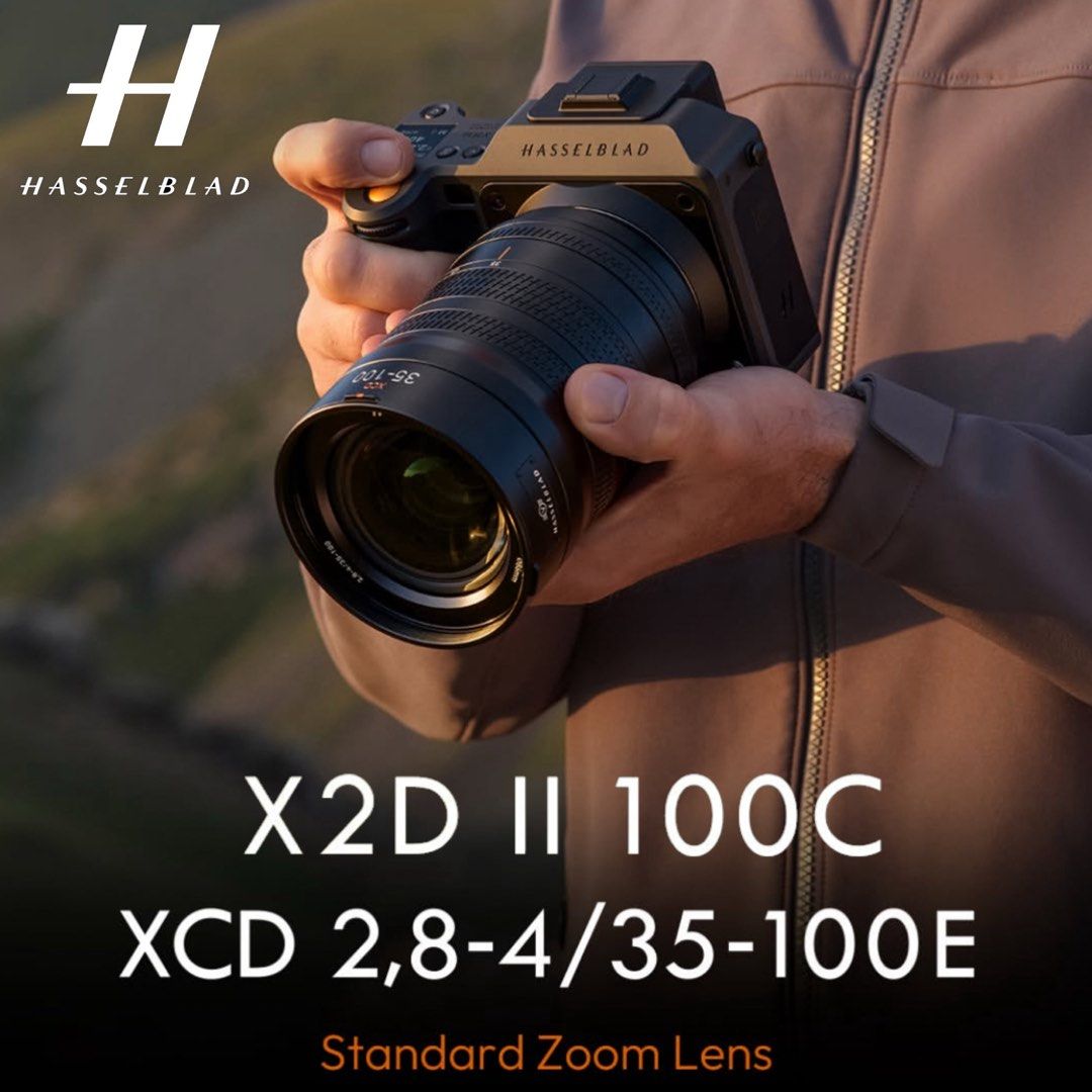 HASSELBLAD X2D II 100C Body with XCD 35-100mm f2.8-4 E Lens Combo ...